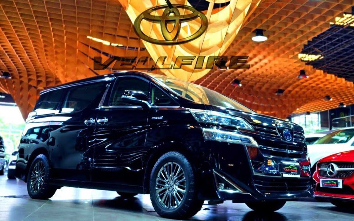 Toyota Vellfire A Luxury Minivan Like No Other