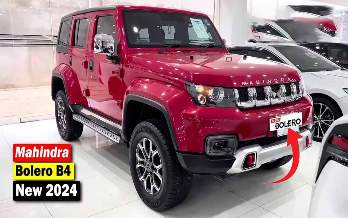 Exploring The Design Of The New Mahindra Bolero 2024